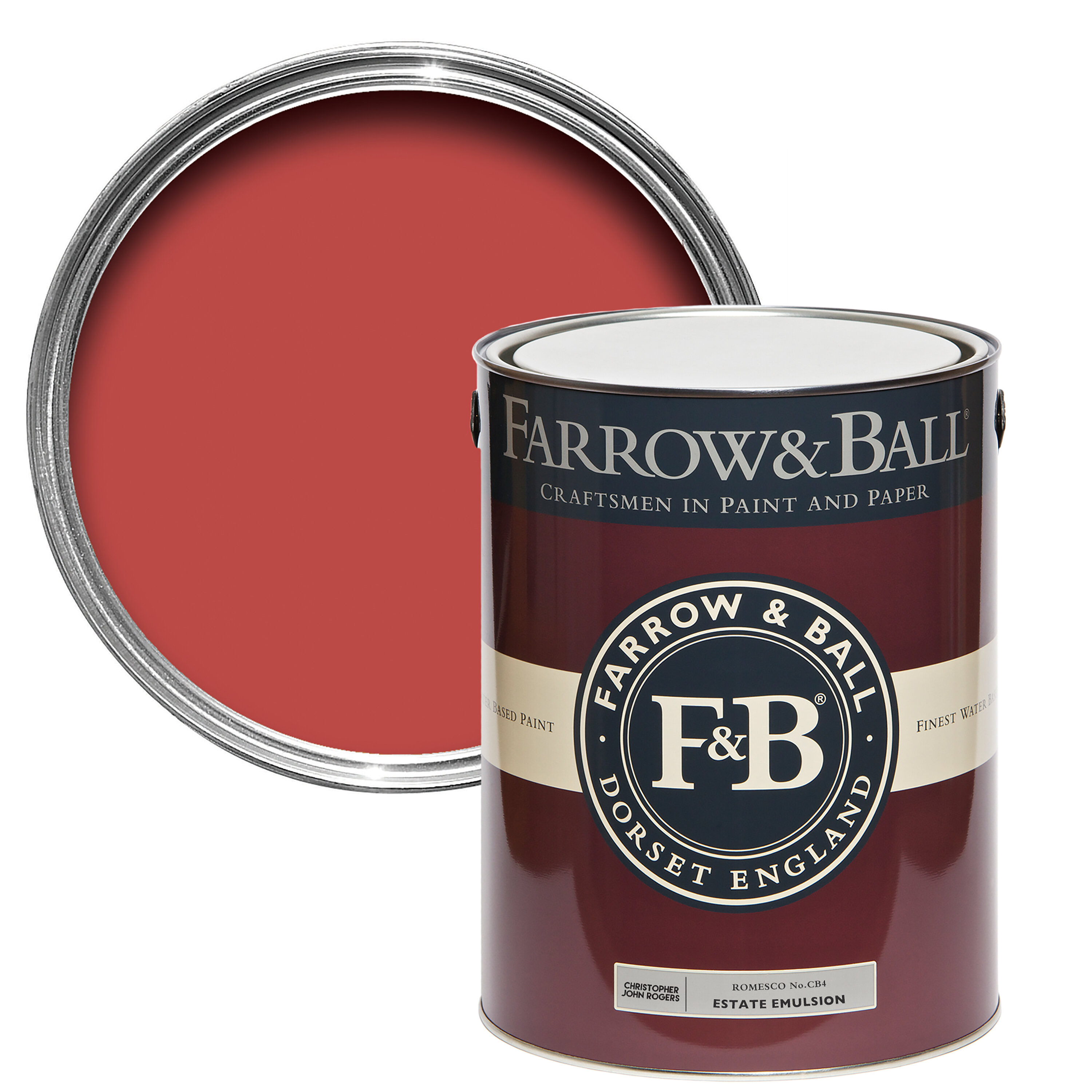 Preisvergleich für Farrow & Ball Estate Emulsion - 5l - Romesco CB4 ...